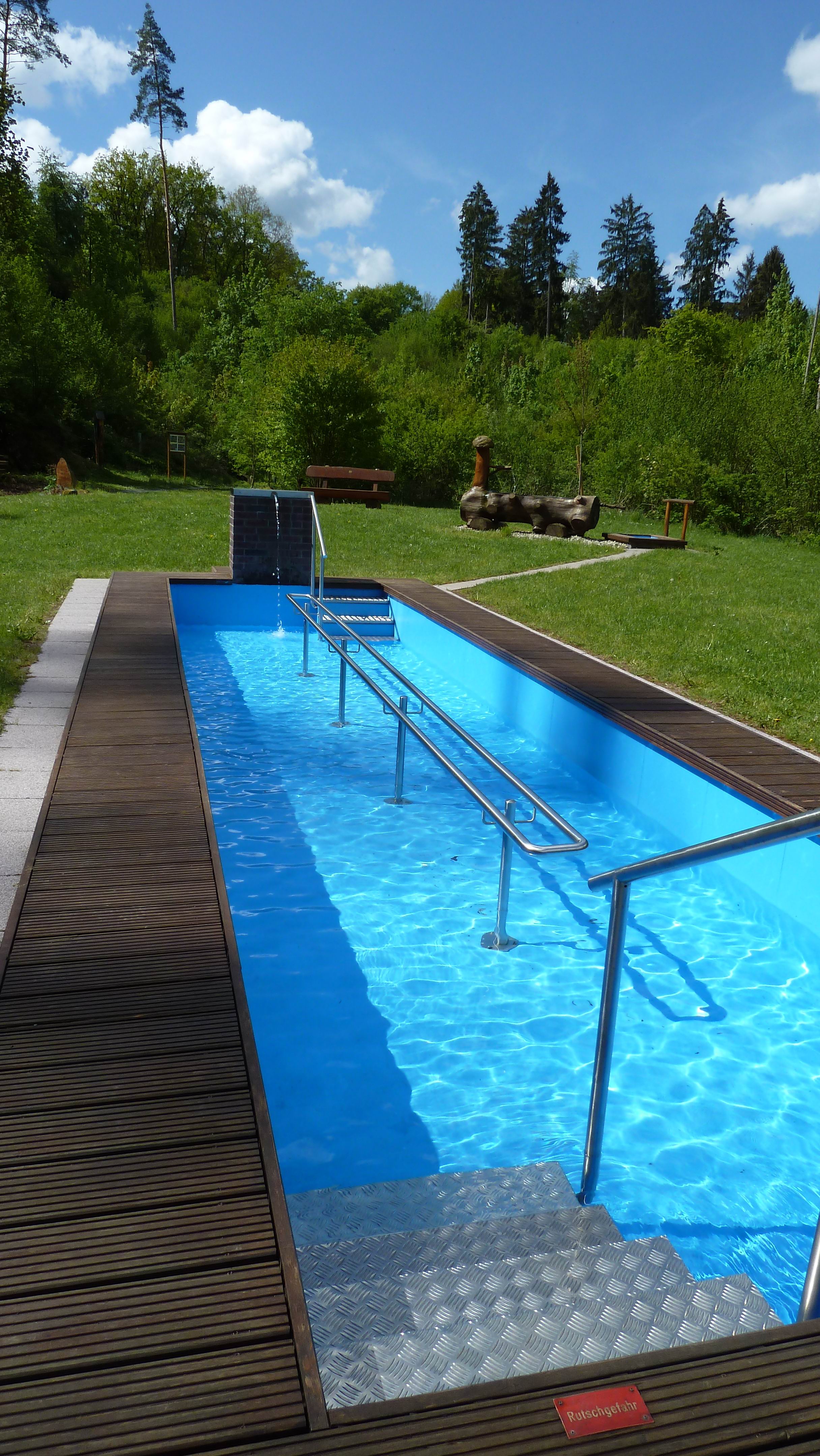 Kneippanlage Tretbecken | Stadt Solms